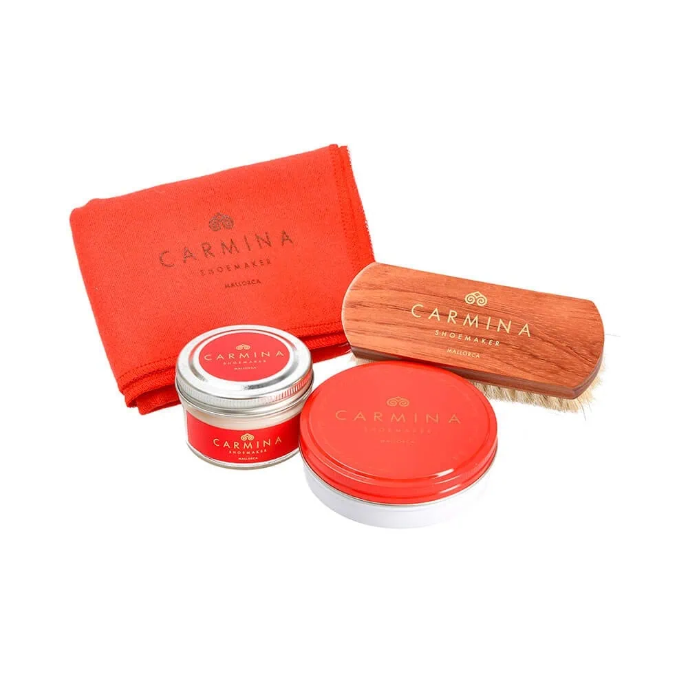 ESSENTIAL SHOE CARE KIT FOR MOST COLOUR LEATHERS