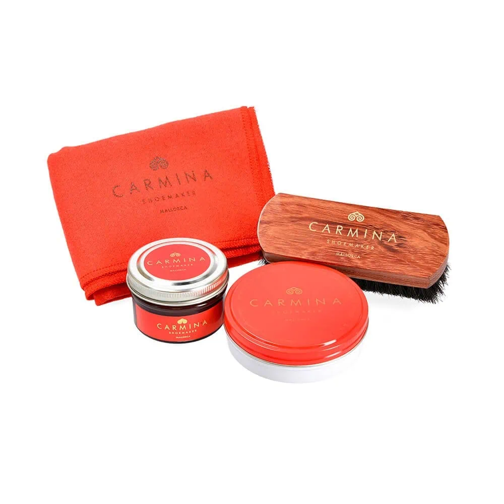 ESSENTIAL SHOE CARE KIT BURGUNDY CORDOVAN