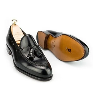 Cordovan loafers