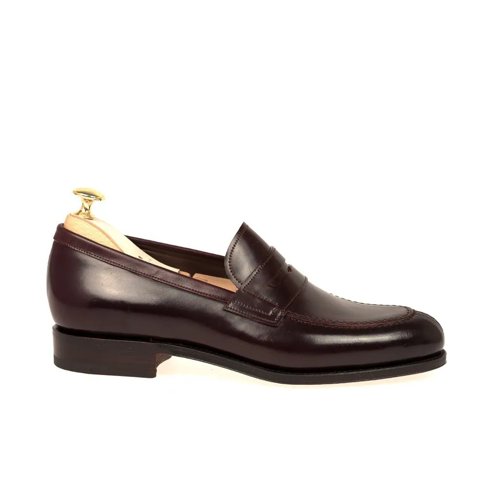 CORDOVAN PENNY LOAFERS | CARMINA Shoemaker