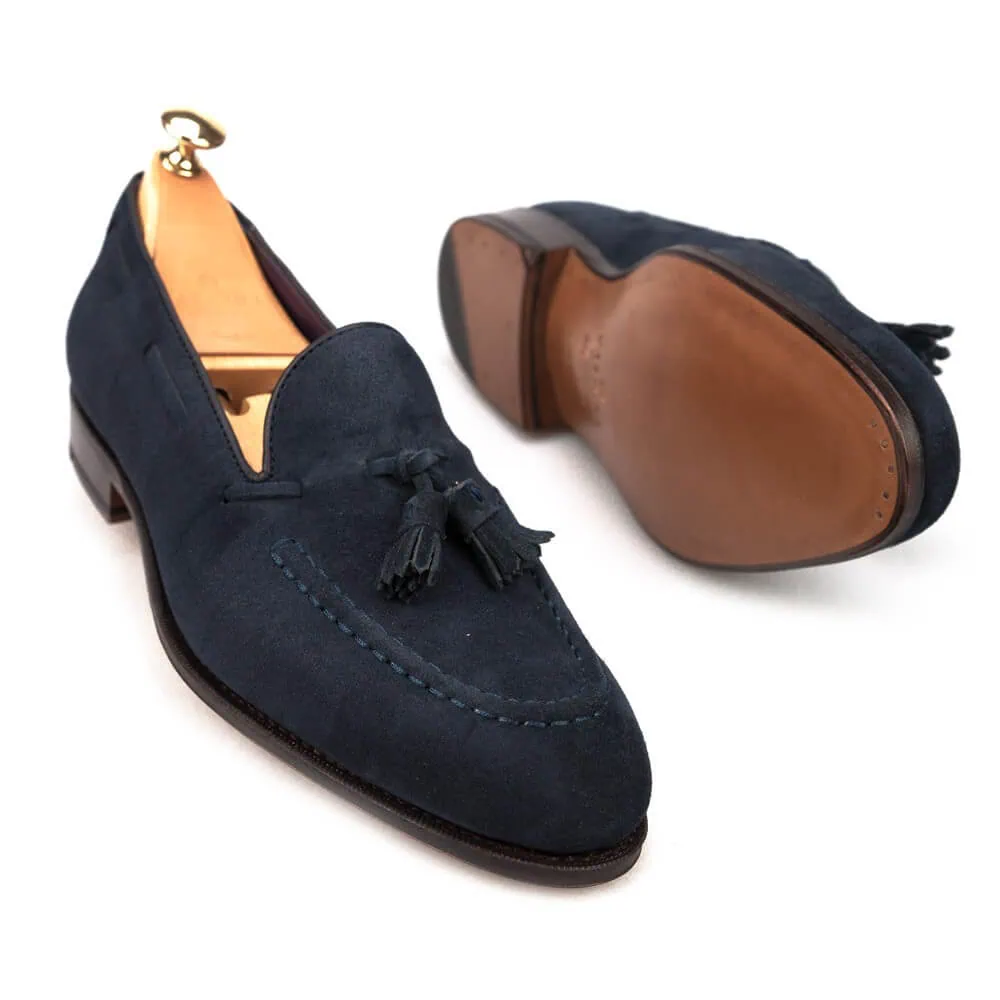 Penny loafers in gold repello| CARMINA Shoemaker