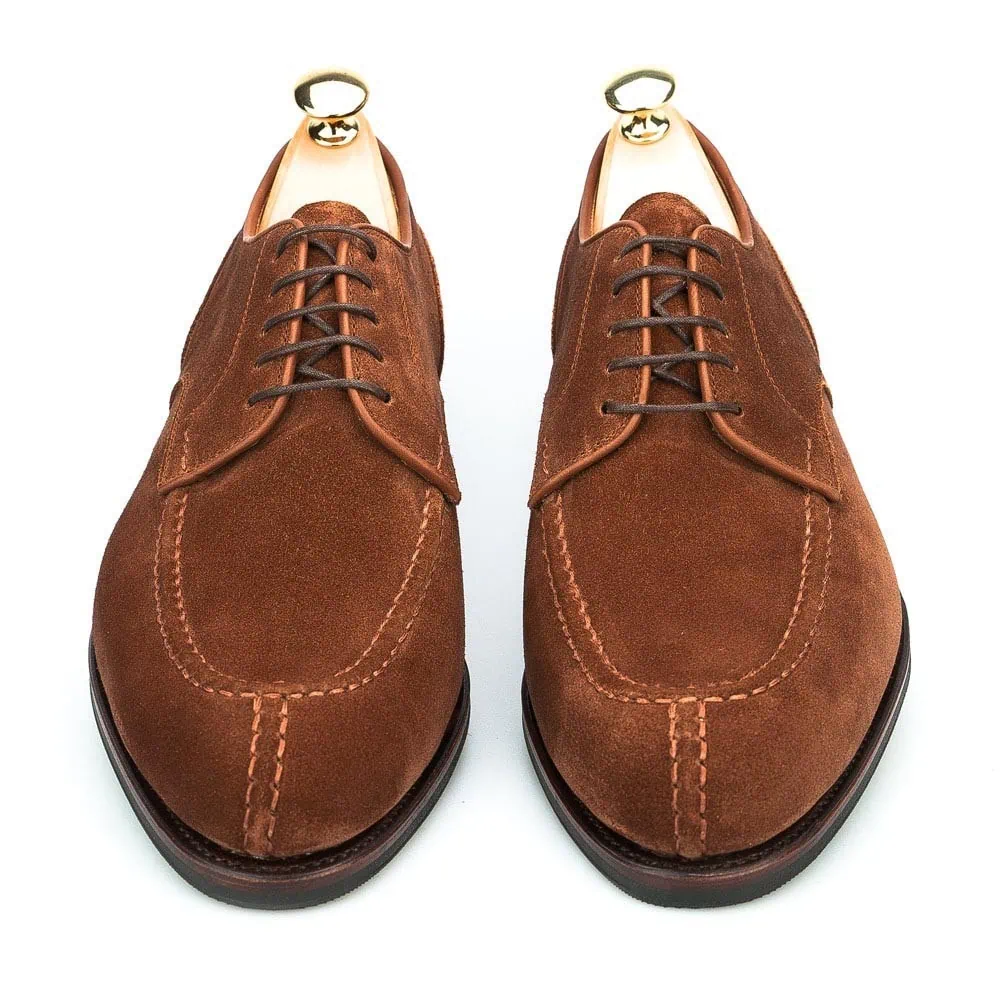 Men's Suede Derby Shoes | CARMINA