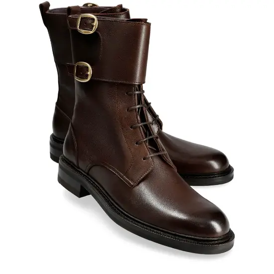 WOMEN’S BOOTS IN BROWN RUSTICALF | CARMINA