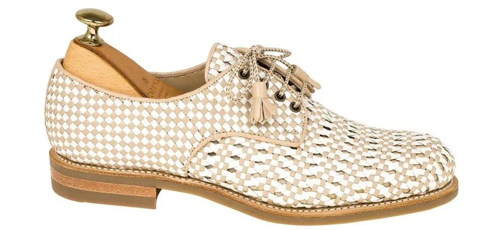 BRAIDED LEATHER SHOES | CARMINA
