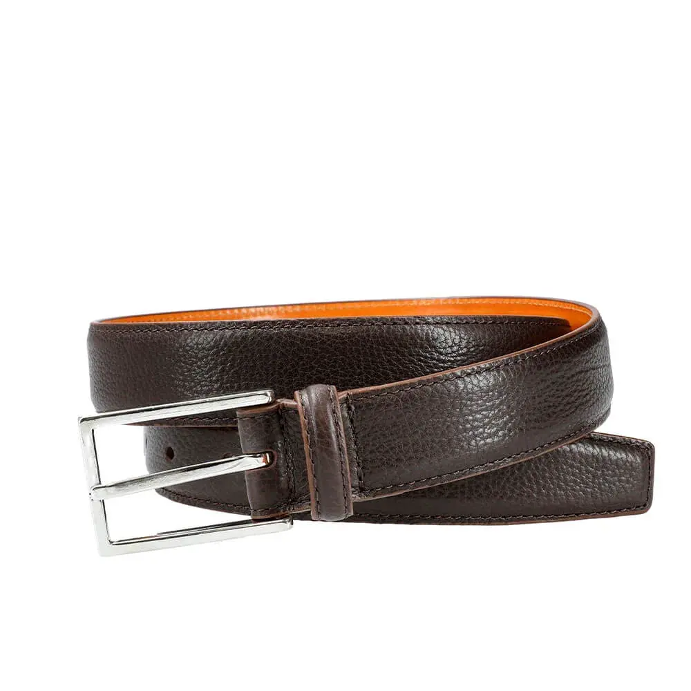 WOMEN’S BELT IN BROWN LEATHER | CARMINA SHOEMAKER