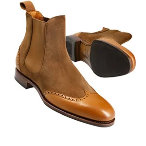 CHUKKA BOOTS WOMEN TOBACCO SUEDE | CARMINA